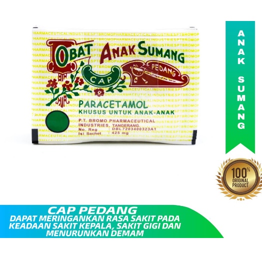 Jual 20 Sachet Puyer Anak Sumang cap pedang rasa original untuk ...