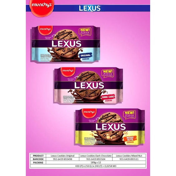 Jual New Biskuit Lexus @189gr | Shopee Indonesia
