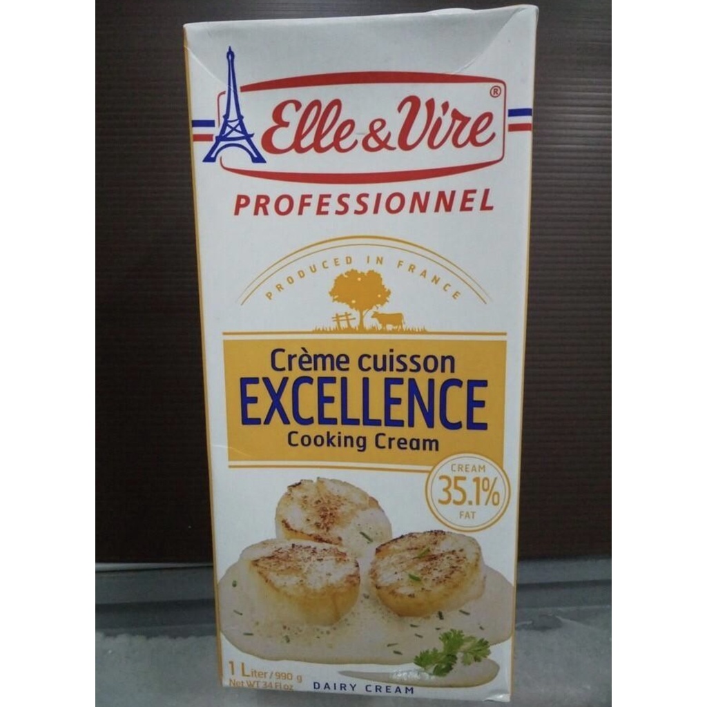 Jual Elle & Vire cooking Cream 1 liter | Shopee Indonesia