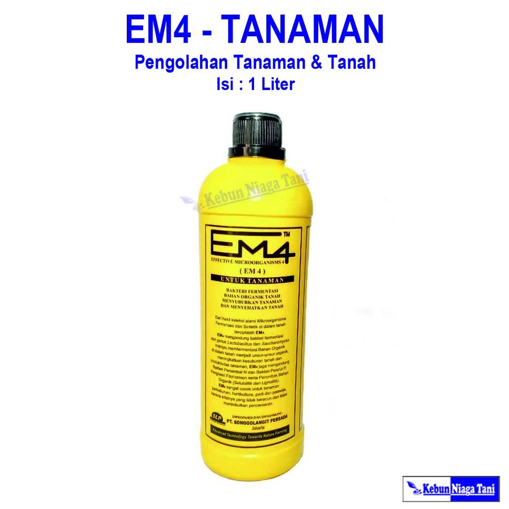 Jual EM4 pertanian 1 liter | Shopee Indonesia