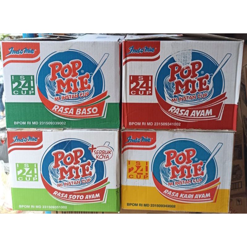 Jual Pop Mie 79gram 1 Dus -(24 pcs) | Shopee Indonesia