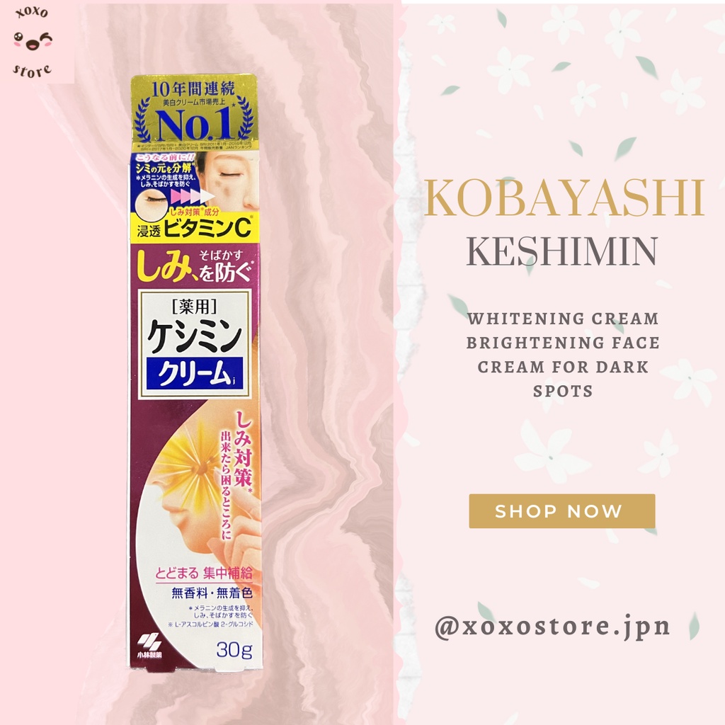 Jual Kobayashi keshimin cream 30 gr | cream penghilang flek ...