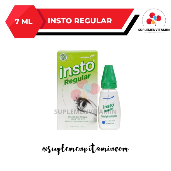 Jual Insto Eye Drop Reguler 7.5ml untuk Mata Merah Gatal dan Kering ...