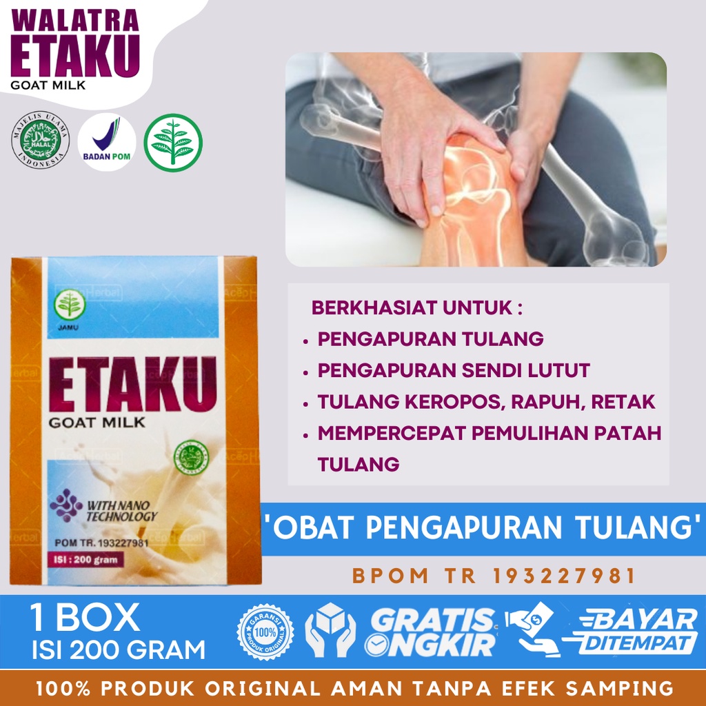 Jual Obat Pengapuran Tulang, Pengapuran Sendi, Tulang Keropos, Patah ...