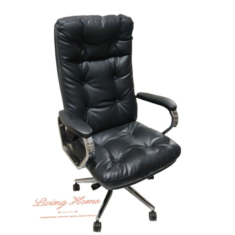 Jual Kursi Kantor Kursi Direktur Hitam Kursi Type KD 6656 | Shopee ...
