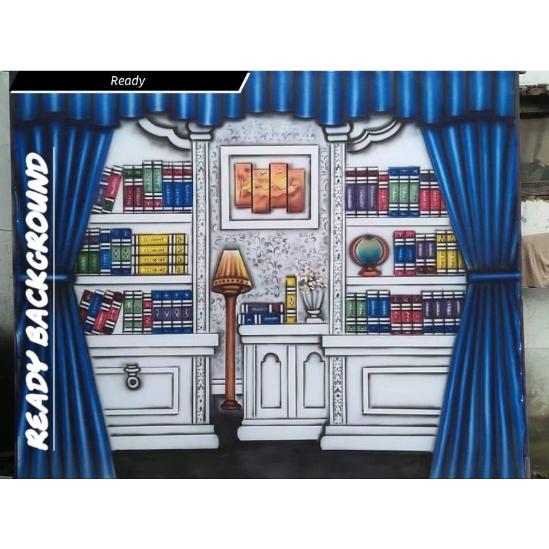 Jual Background Studio Foto Wisuda 3x2,5m | Shopee Indonesia