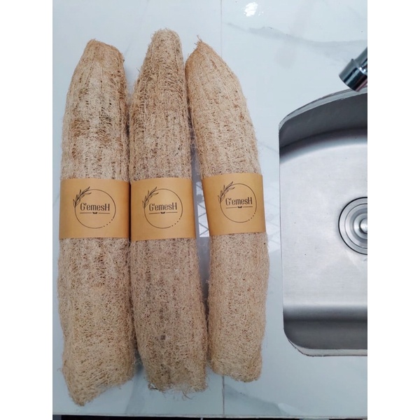 Jual EMES / LOOFAH SABUN GAMBAS KERING - OYONG SCRUB SPONS ORGANIK ...
