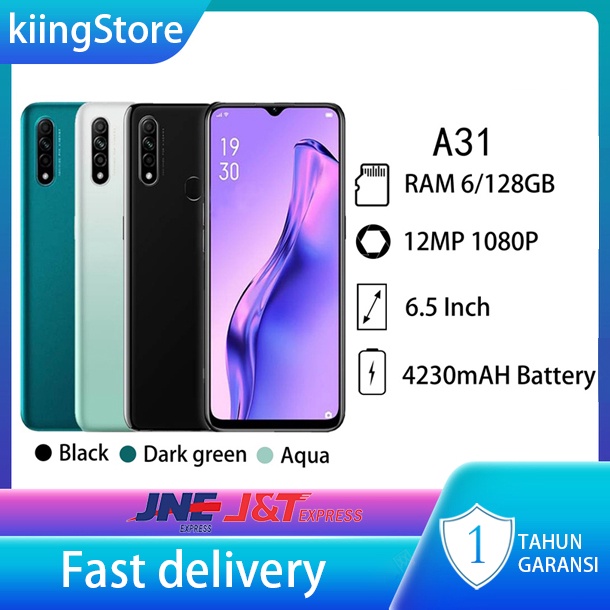 Jual HP OPPO A31 RAM 6/128 GB 6.5inch Garansi Distributor 1 Tahun ...