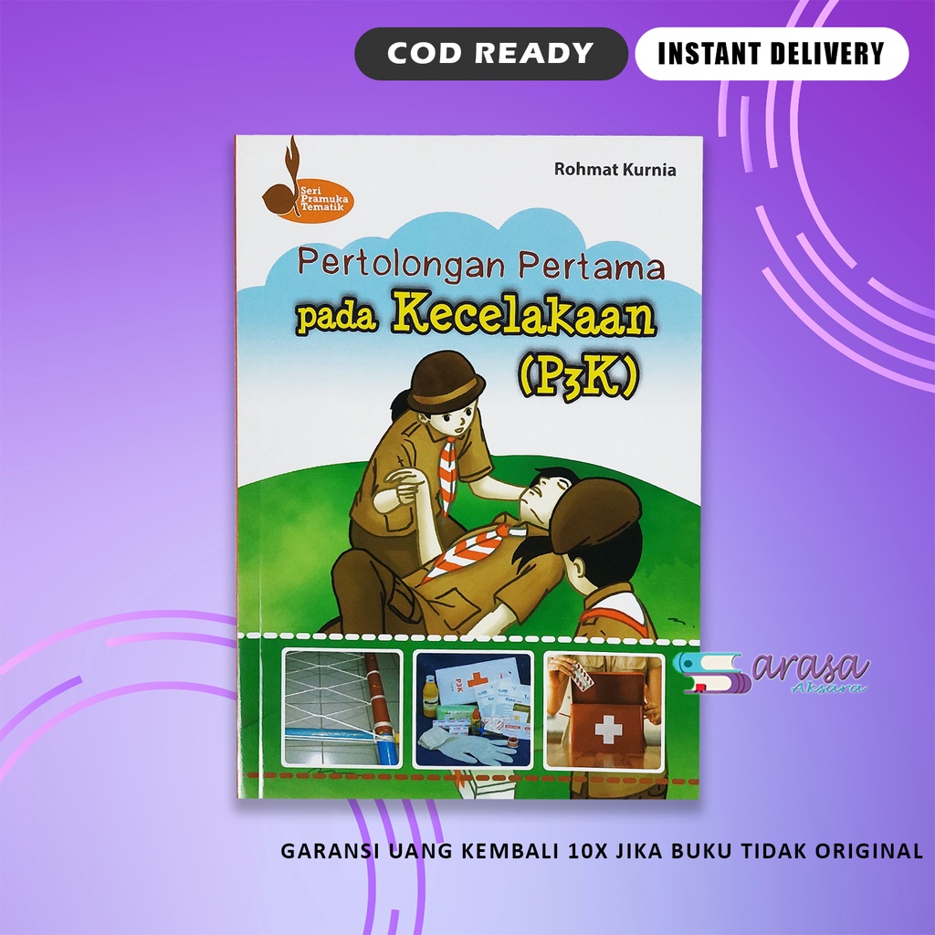 Jual BUKU PRAMUKA PERTOLONGAN PERTAMA PADA KECELAKAAN (P3K) | Shopee Indonesia