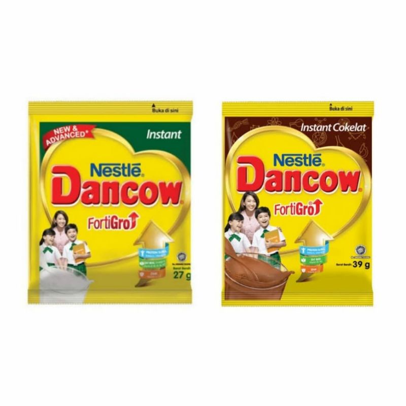Jual Susu dancow instant fortigro sachet | Shopee Indonesia