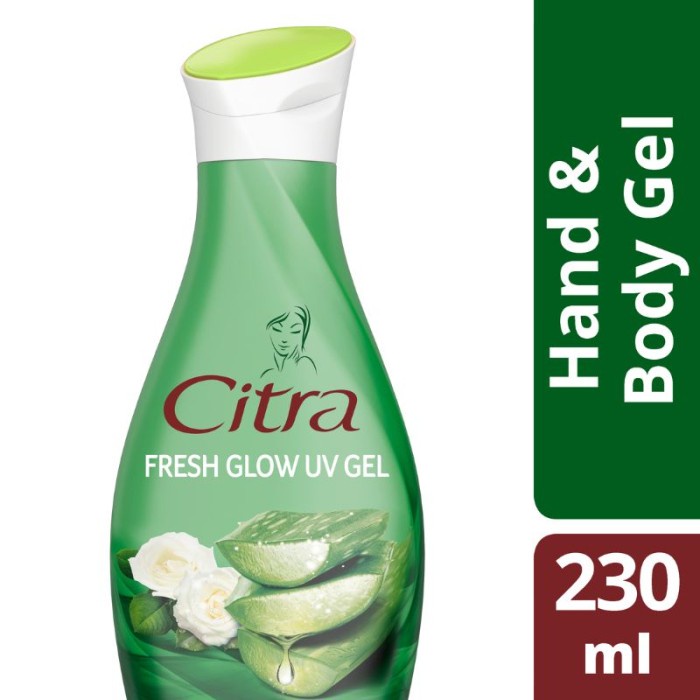 Jual Citra Fresh Glow Uv Gel Lotion 230Ml | Shopee Indonesia