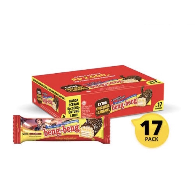 Jual Beng-Beng Extra Chocolate&Caramel 425gr | Shopee Indonesia