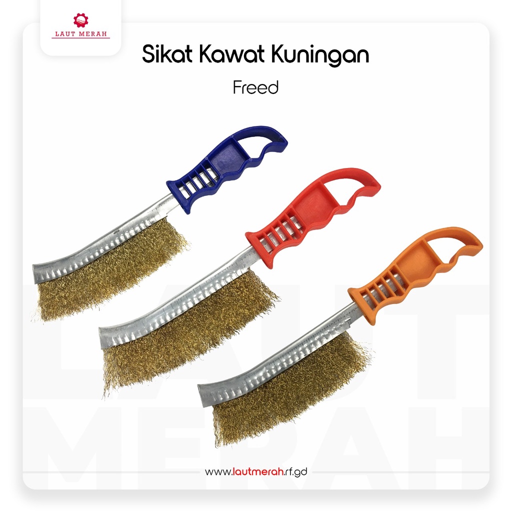 Jual Sikat Kawat Baja Kuningan Bengkok Sikat Kawat Baja Kuningan Golok ...