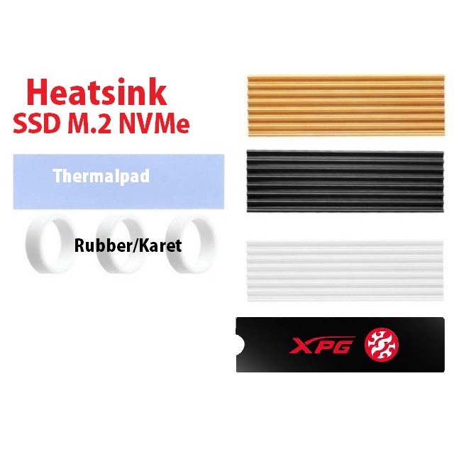 Jual Heatsink Cooler Pendingin SSD NVMe M.2 For Laptop Notebook PC ...