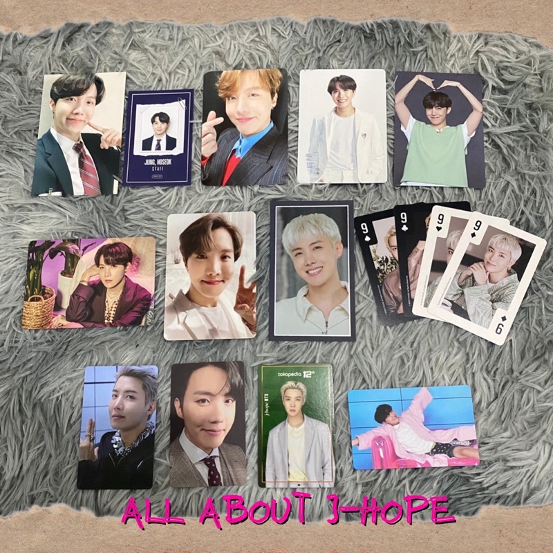 Jual OFFICIAL PHOTOCARD J-Hope BTS - READY STOCK - PC Album Hobi J-Hope Bangtan Proof KPOP ...