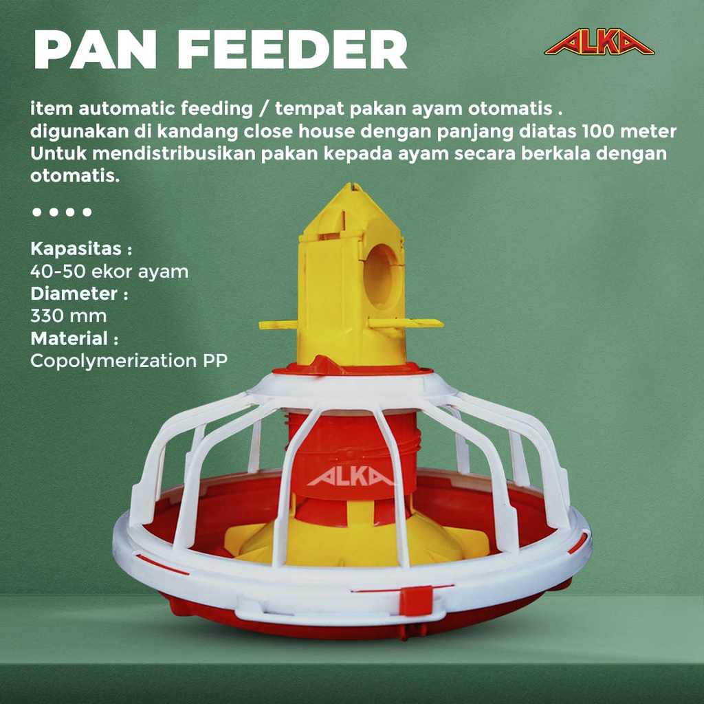 Jual Pan Feeder - Tempat Pakan Ayam otomatis | Shopee Indonesia