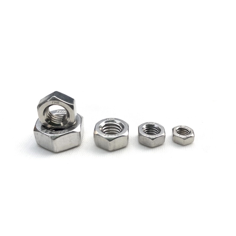 Jual M5 Mur Stainless Steel SUS 304 Nut Only Hex 5mm Anti Karat (kunci 8 ) | Shopee Indonesia