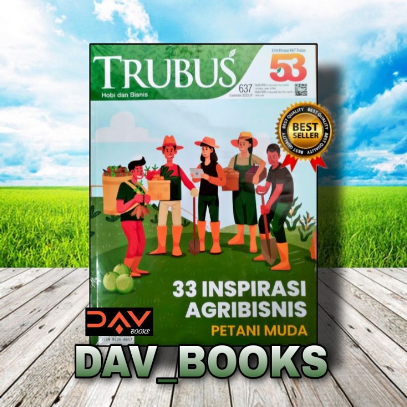 Jual MAJALAH TRUBUS EDISI 637 BULAN DESEMBER 2022 :33 inspirasi agribisnis petani muda | Shopee ...