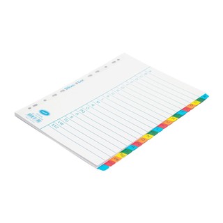Jual Bantex PP Pembatas Kertas Binder Divider Ordner A4 21 Lembar Index ...