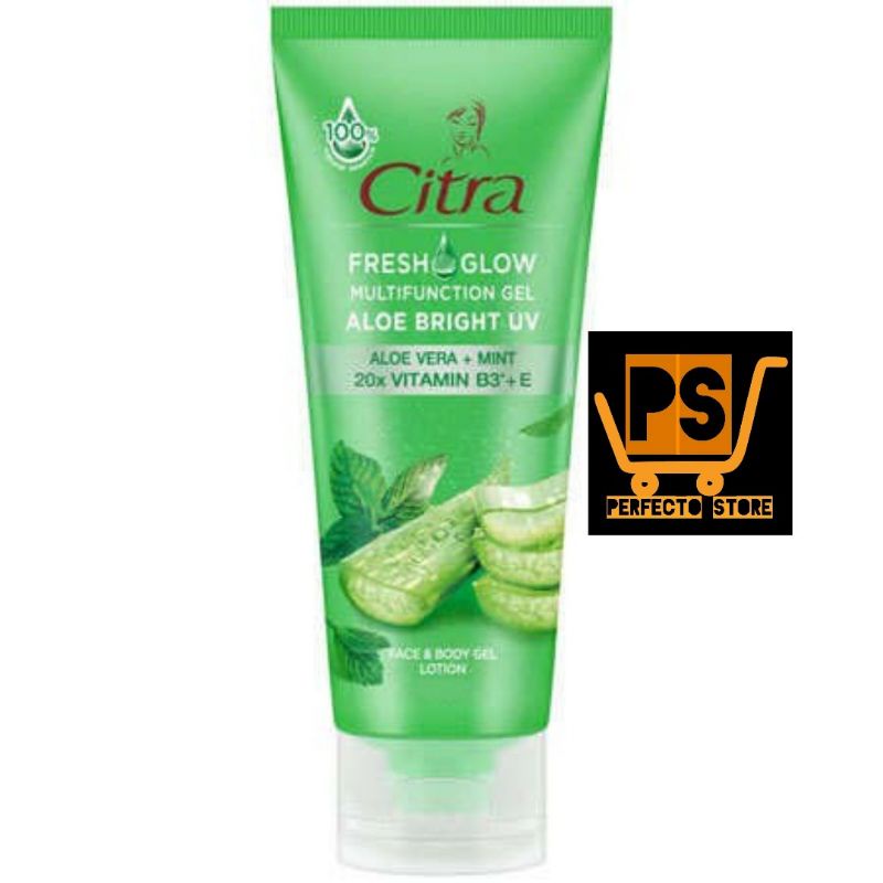 Jual Citra Fresh Glow Multifuction Gel Aloe Vera 100ml | Shopee Indonesia