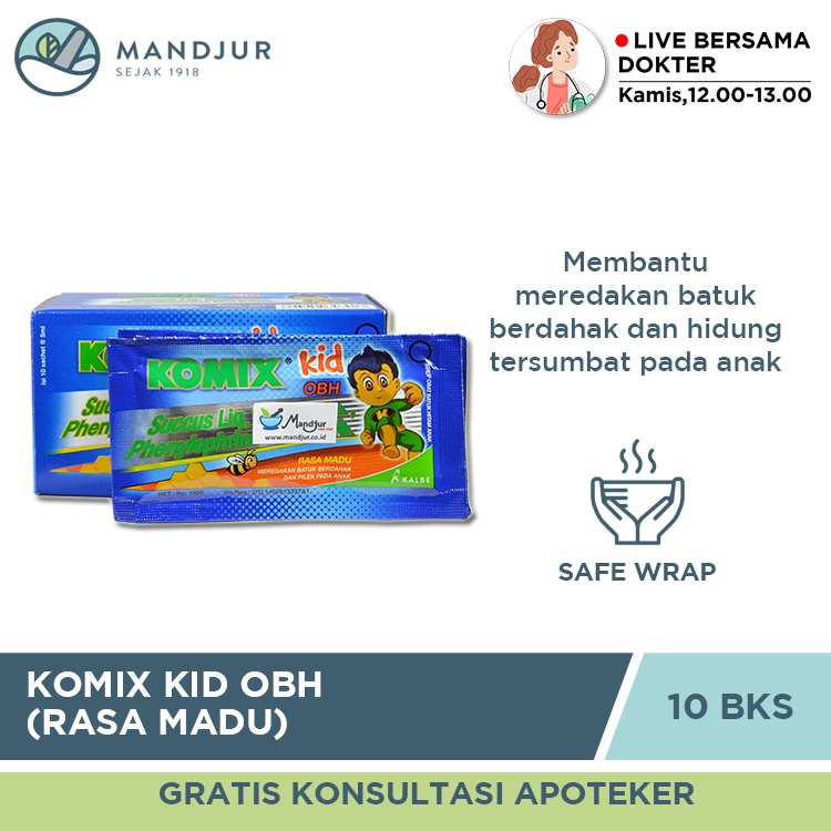 Jual Komix Kid OBH (Rasa Madu) - Dus isi 10 Sachet | Shopee Indonesia Jual Komix Kid OBH (Rasa Madu) - Dus isi 10 Sachet | Shopee Indonesia