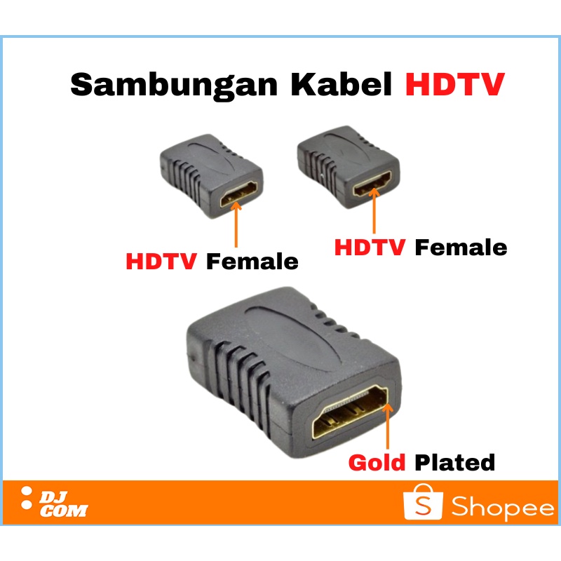 Jual Konektor Sambungan Kabel HDTV Set Top Box PC Komputer Laptop ...