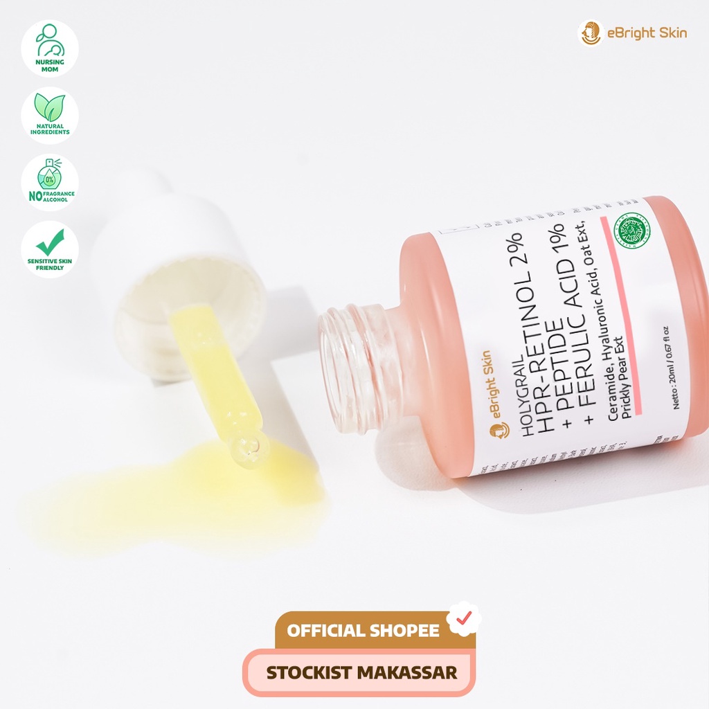 Jual Best Solution for Your Skin - Holygrail HPR-Retinol 2% + Peptide + Ferulic Acid 1% | Shopee ...