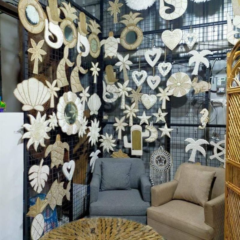 Jual wall decoration / HIASAN DINDING KERANG BANYAK MODEL per 1pcs ...