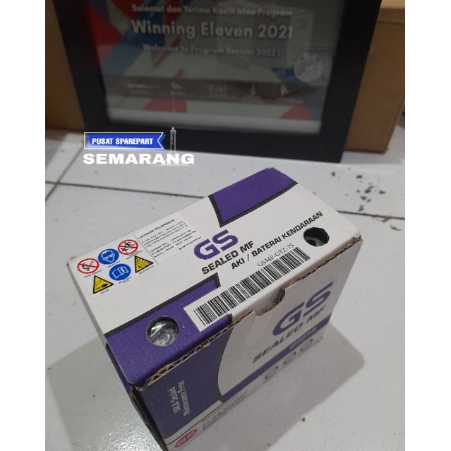 Jual Aki motor merk GS Astra Code GSMF-GTZ-7S. Aki motor Original GS ...