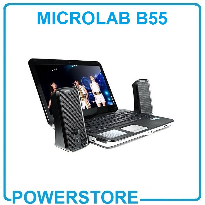 Jual Microlab B55 Stereo Laptop Desktop Speaker Komputer PC | Shopee Indonesia