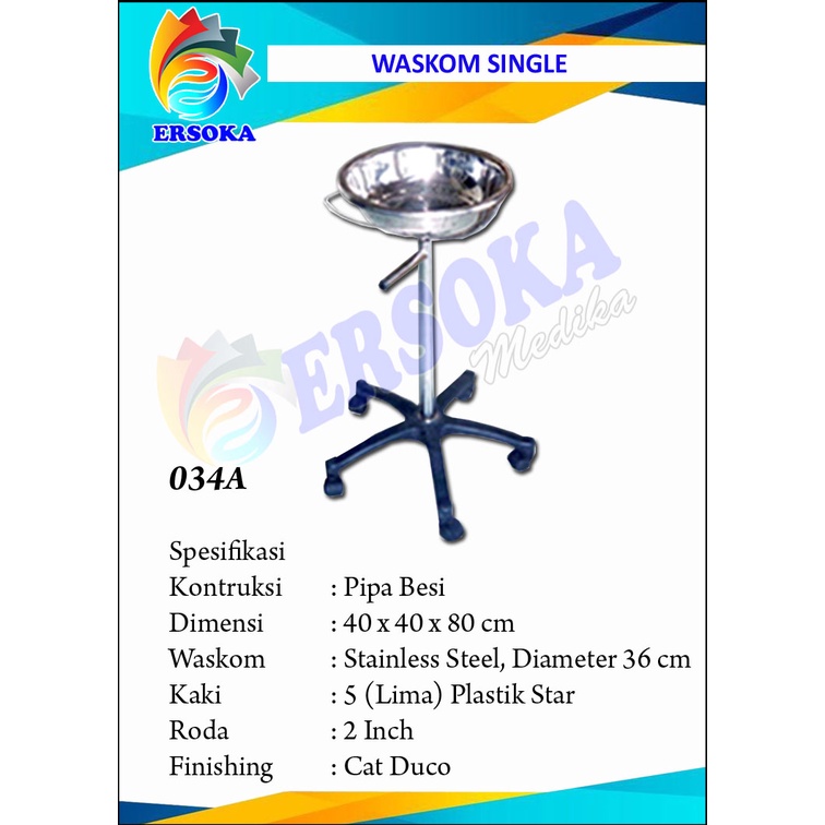 Jual Standar waskom (Besi) single, tipe 034A | Shopee Indonesia