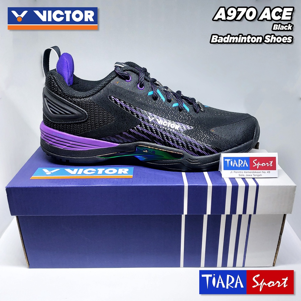 Jual Sepatu Badminton Victor A970 ACE - Black - A 970 - Lee Zii Jia ...