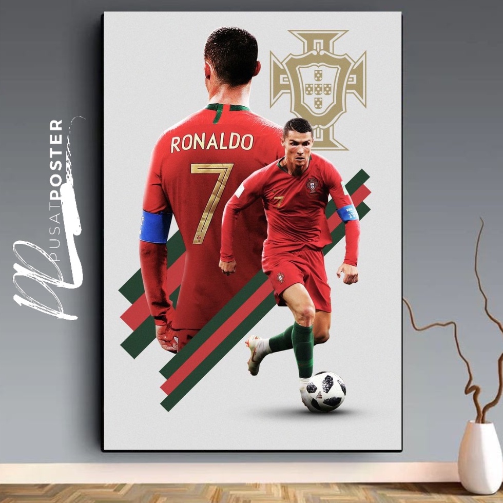 Jual Poster Kayu Cristiano Ronaldo - Foto Ronaldo Cr7 - Poster ...