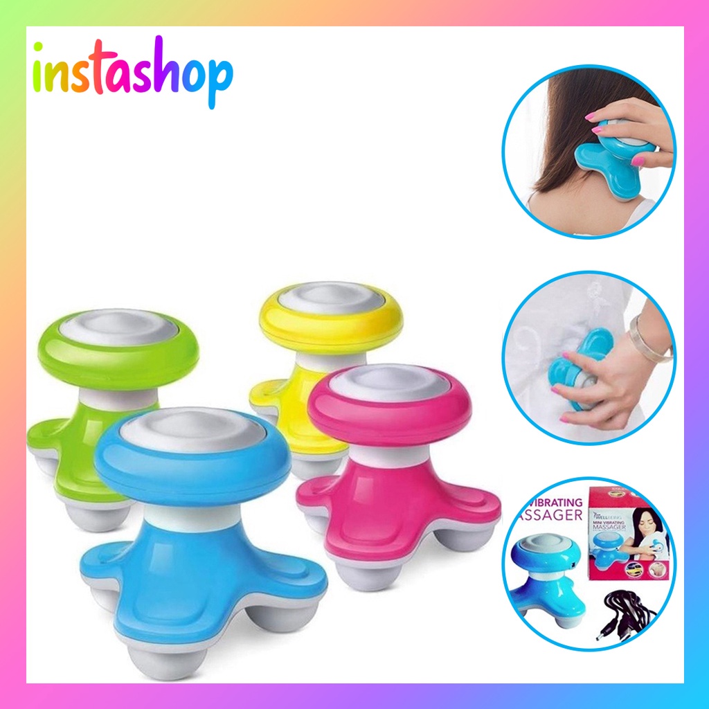 Jual Alat Pijat Mini Elektrik Portable Alat Pijat Getar Genggam Mimo ...