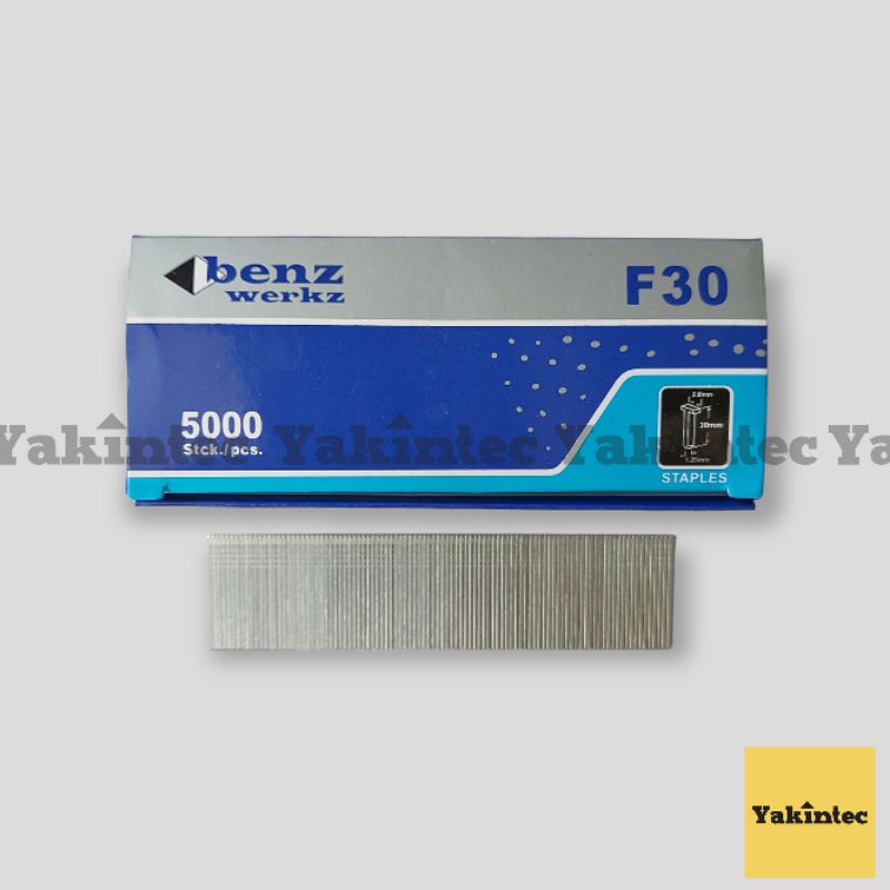 Jual Isi Paku Tembak / Paku Tembak Refill F30 / Air Brad Nailer F30 ...