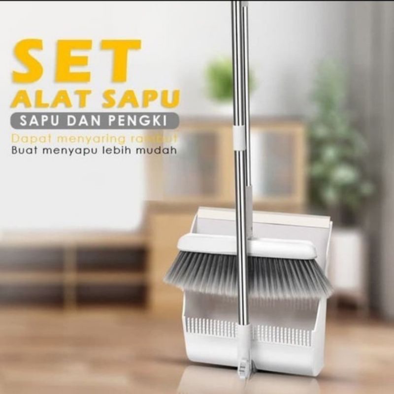 Jual Sapu Lipat Pengki Set / Sapu Set Pengki / Alat Pembersih Lantai ...