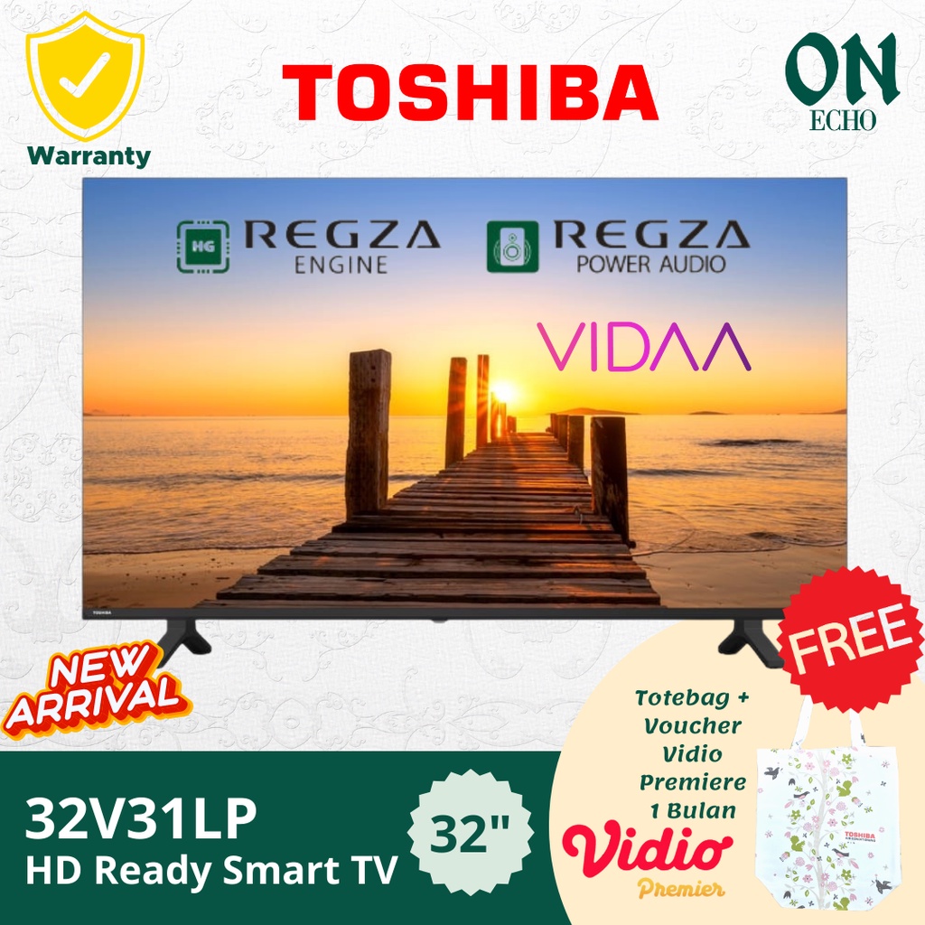 Jual Toshiba Smart TV 32 inch Toshiba 32V31LP LED TV | Shopee Indonesia