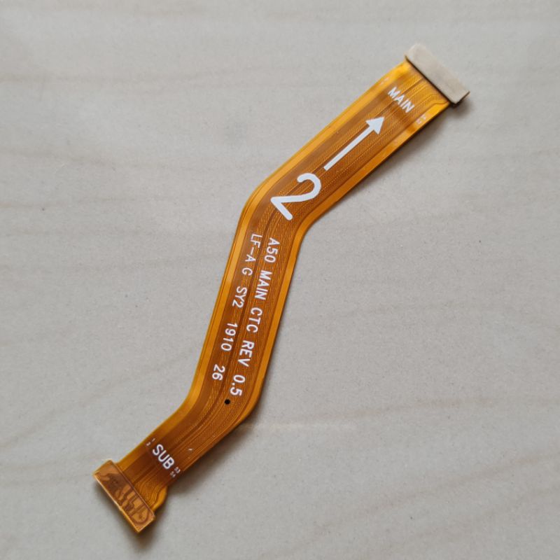 Jual flexible 2 penghubung mesin dengan papan konektor charge pcb cas samsung galaxy a50 sm ...