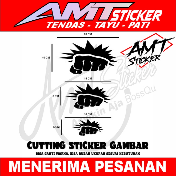 Jual Stiker Gambar Keren Cutting - Stiker Cutting - Stiker Punch v2 ...