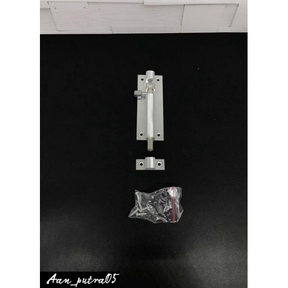 Jual grendel/slot pengunci pintu dan jendela 4inc aluminium | Shopee ...