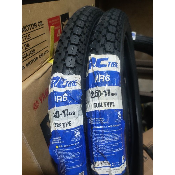 Jual BAN LUAR IRC UKURAN 250 X17 TIPE TUBE (NON TUBLLES) CORAK TAHU NR6 | Shopee Indonesia