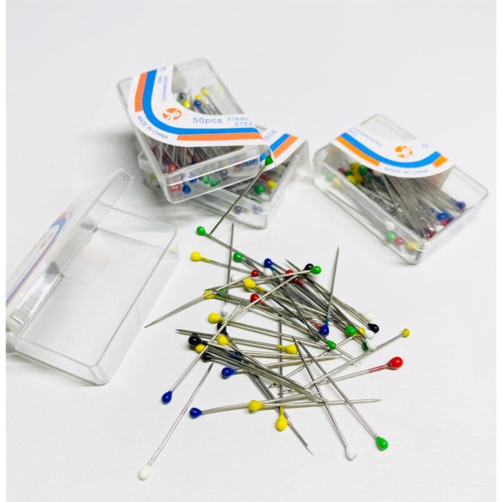 Jual Jarum Pentul Mini / Jarum Pentul Hijab / Jarum Pentol Kecil ...