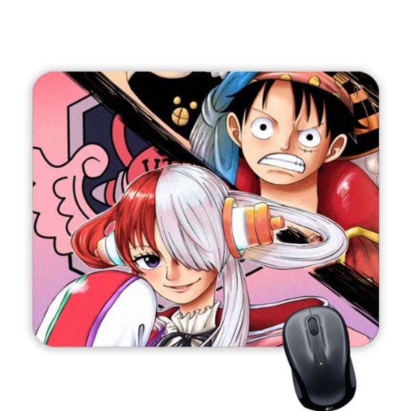 Jual Mousepad Anime One Piece Uta 01 Alas Mouse Pad Custom Premium ...