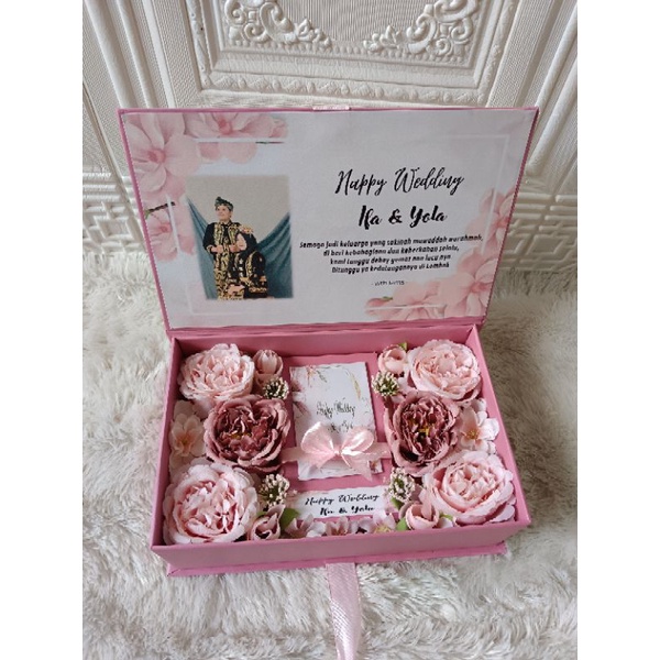 Jual PO / Exclusive Flower Box / Box Bunga / hampers hardbox custom / kotak kado / box kado ...