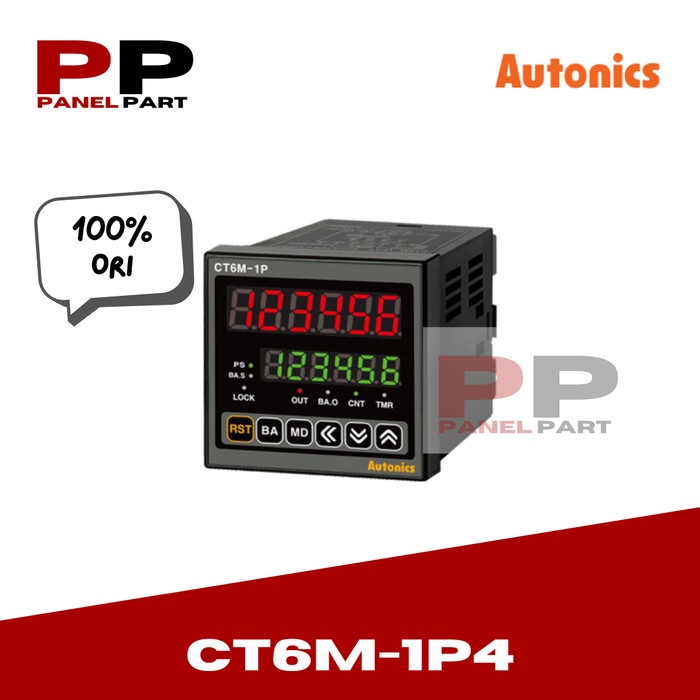 Jual Dct Counter/Timer Digital Autonics Ct6M-1P4-220Vac | Shopee Indonesia