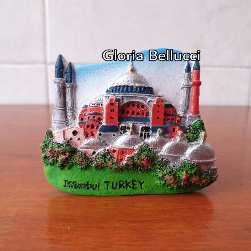 Jual souvenir istanbul turkey tempelan magnet kulkas turkiye turki ...