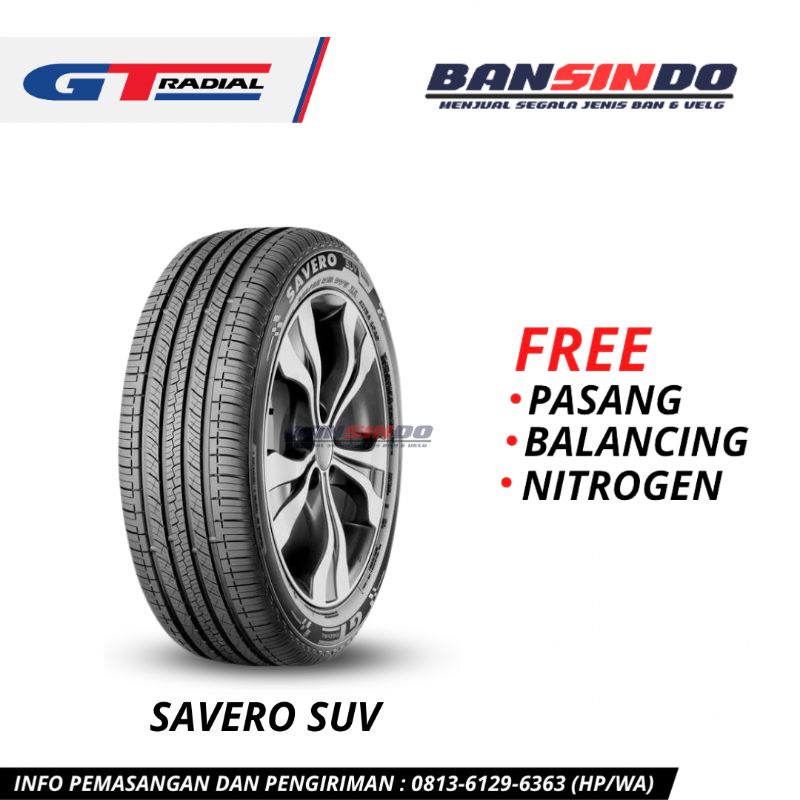 Jual Ban Mobil 265/65 R17 GT Savero SUV | Shopee Indonesia