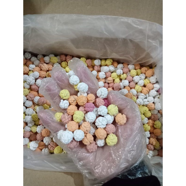 Jual permen kacang turki 1kg/kacang arab warna warni manis | Shopee ...