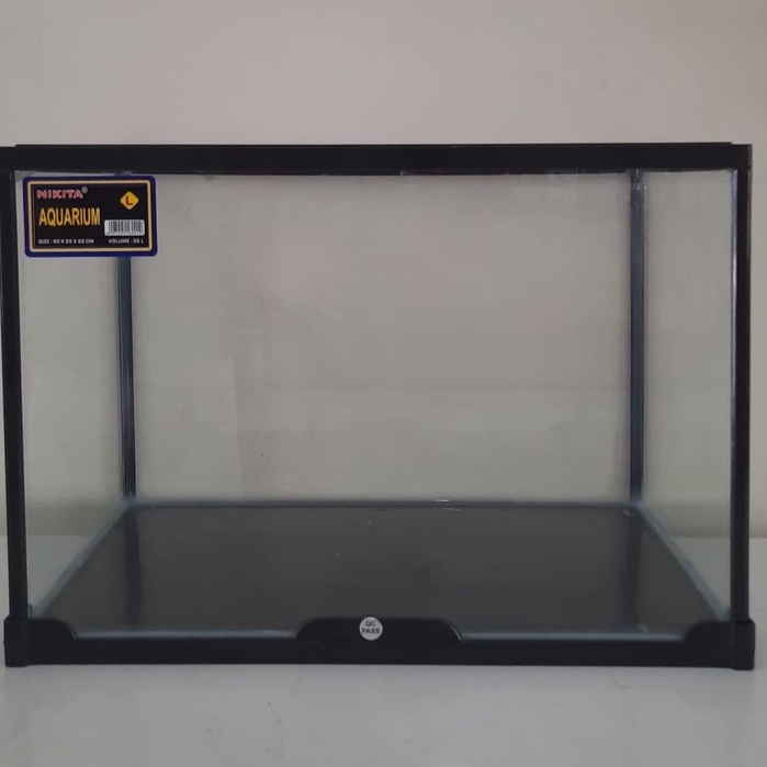 Jual Aquarium Nikita Size L 40 X 25 X 28 Cm Isi 25 L HANYA UTUK GOJEK SAJA | Shopee Indonesia
