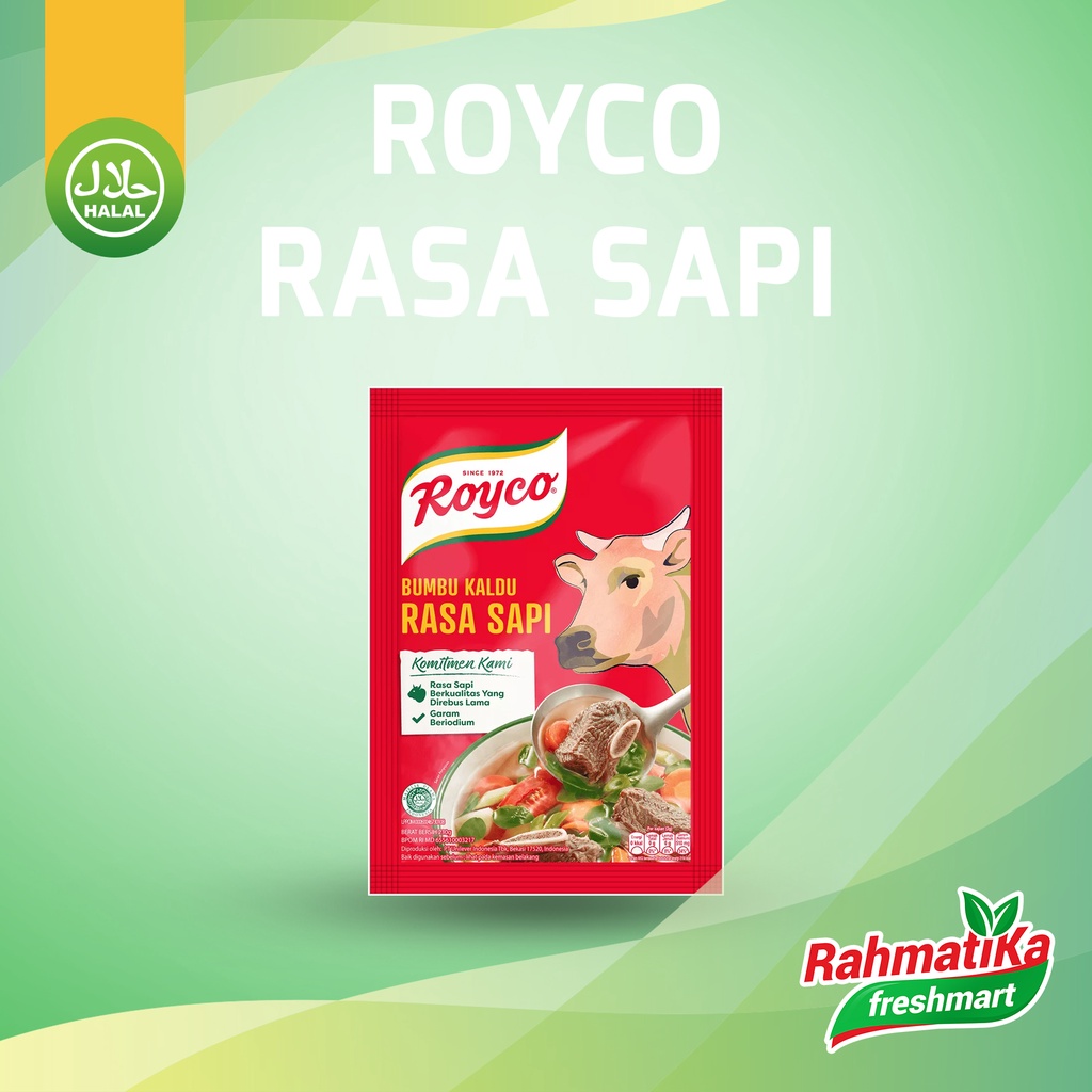 Jual Royco Sapi / Penyedap Rasa Kaldu Sapi 220 gram (Bumbu Dapur ...